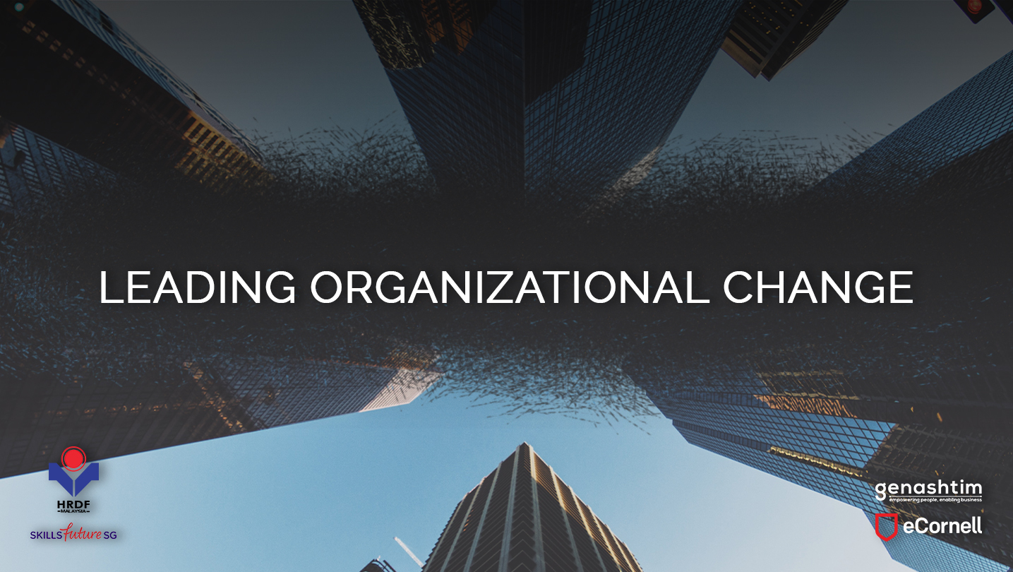 Leading Organizational Change - eCornell Genashtim Newsletter